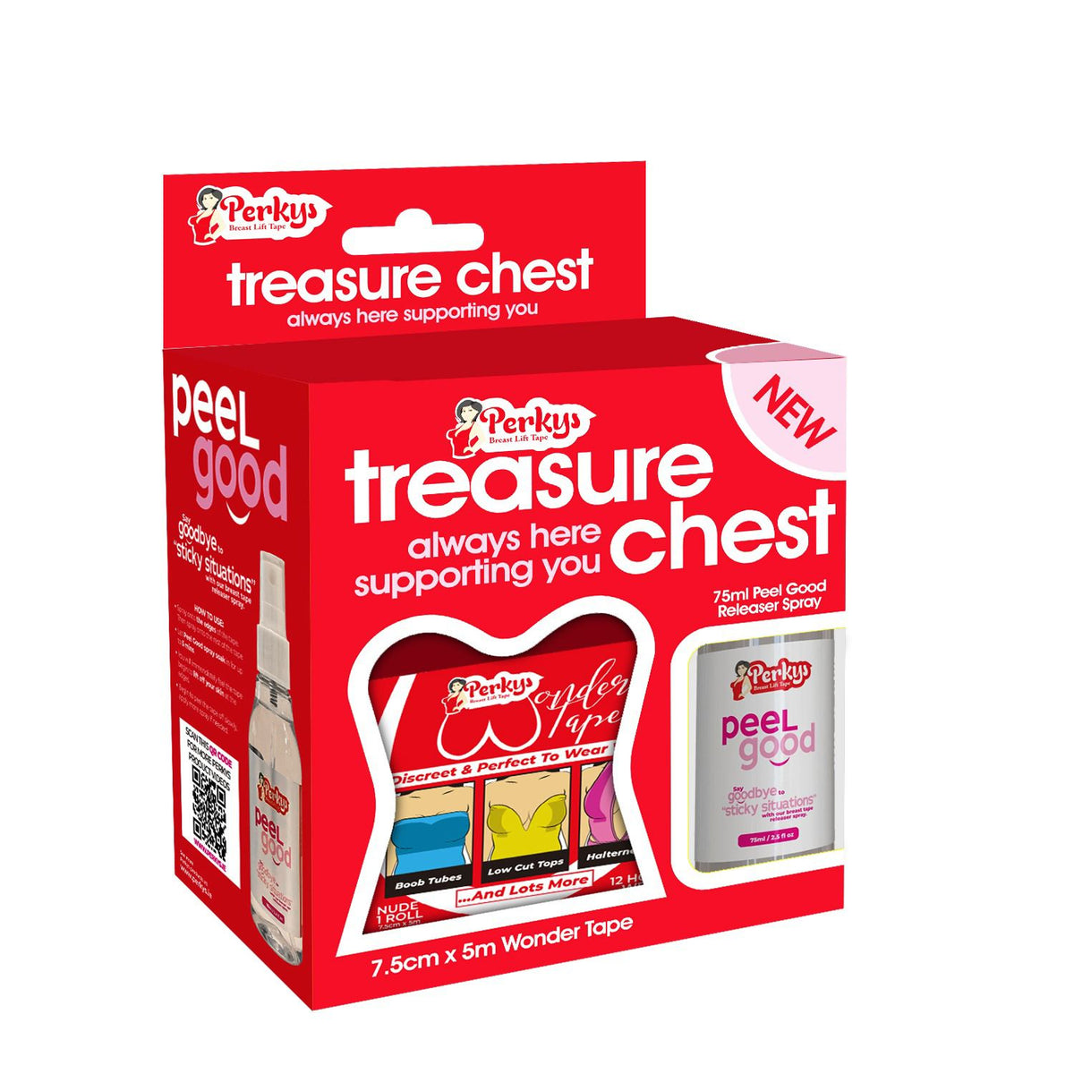 Treasure Chest Wonder Tape Large & Peel Good Remover | Perkys Tape